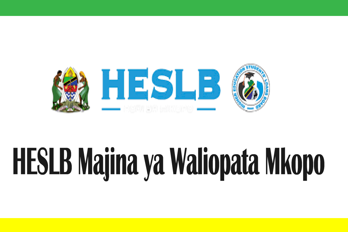HESLB Majina ya Waliopata Mkopo 2025/2026 PDF (HESLB Loan Allocation List PDF) - zoteforum.com