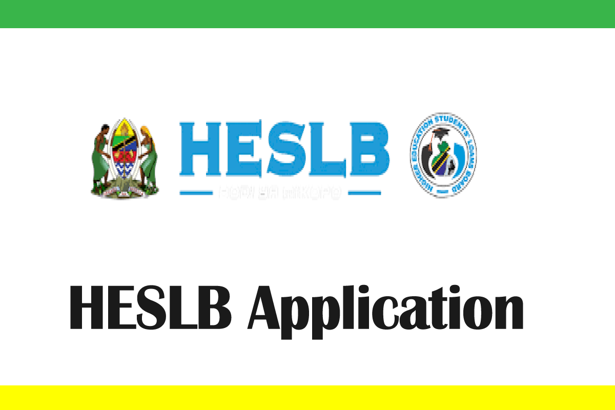 Jinsi ya Kutuma Maombi ya Mikopo ya Elimu ya Juu (HESLB Online Application 2025/2026 ...