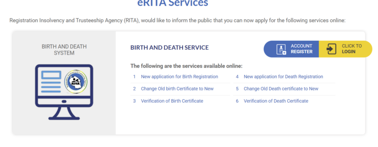 Jinsi ya Kujisajili na Kuingia kwenye RITA Portal Login - zoteforum.com