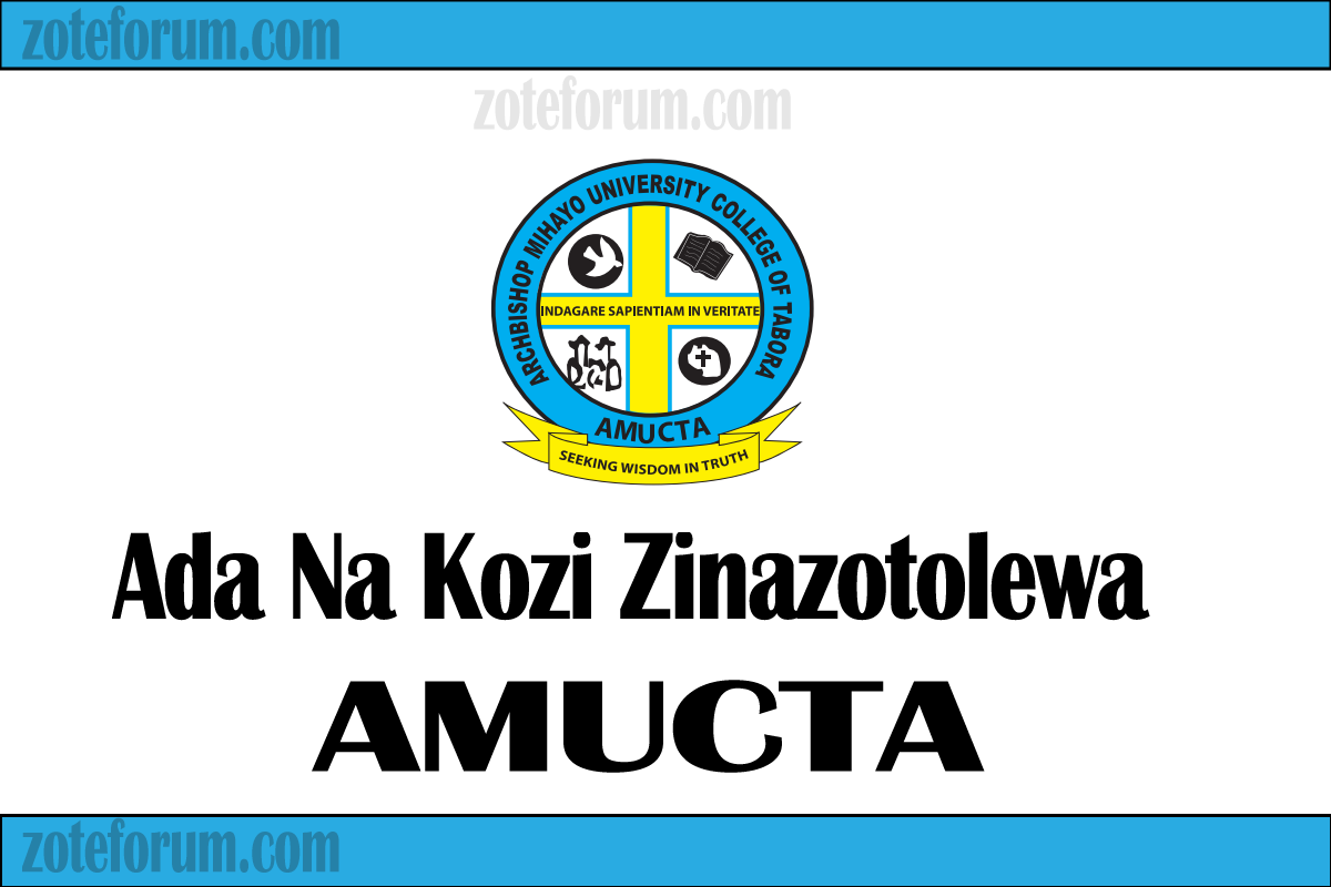 Ada Na Kozi Zinazotolewa Na Chuo Cha Archbishop Mihayo University ...