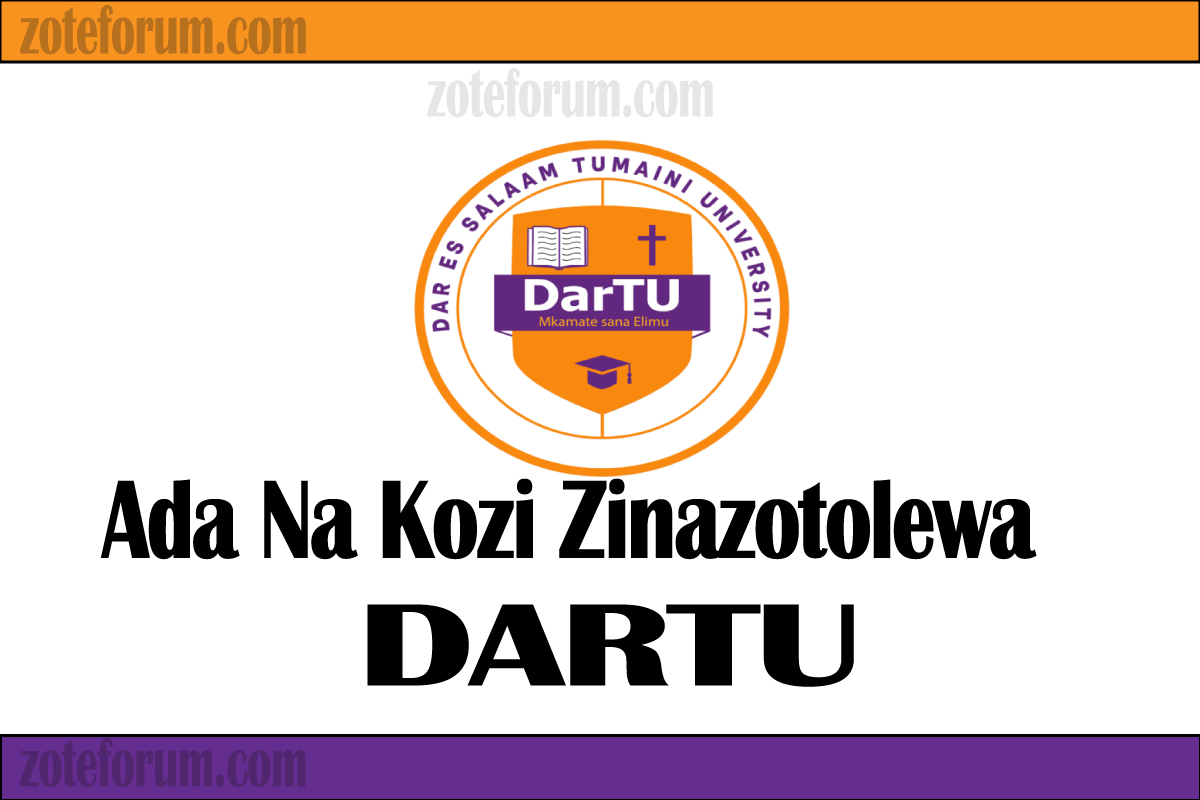 Ada Na Kozi Zinazotolewa Na Chuo Kikuu cha Tumaini Dar es Salaam (DarTU ...