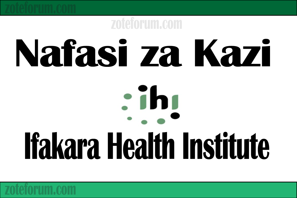 Nafasi ya kazi, Anahitajika Afisa Rasilimali Watu katika Taasisi ya ...