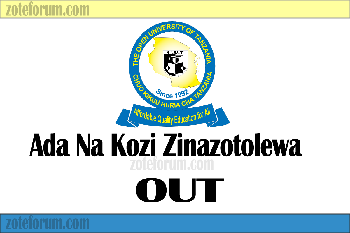 Ada na Kozi Zinazotolewa na Chuo Kikuu Huria cha Tanzania (Courses and ...