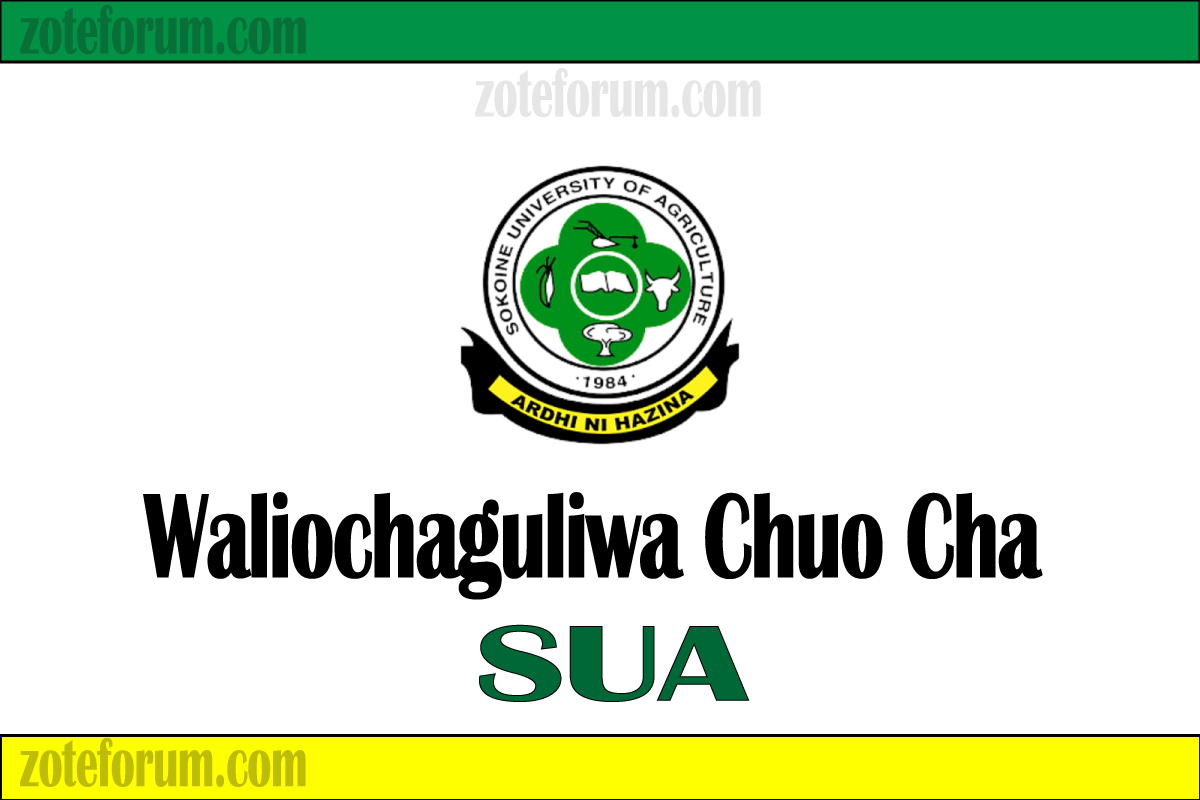SUA Selected Applicants 2025/2026 pdf (Majina Ya Waliochaguliwa Chuo ...