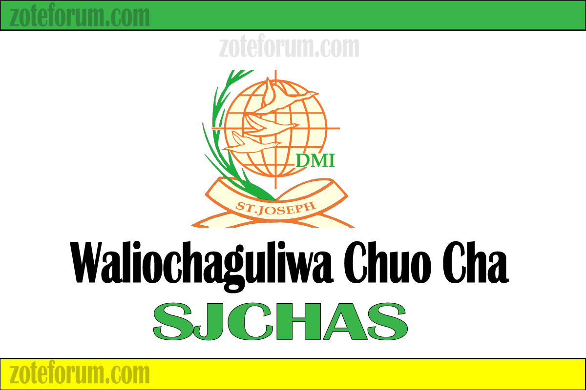 SJCHAS Selected Applicants 2025/2026 (Majina Ya Waliochaguliwa Chuo ...