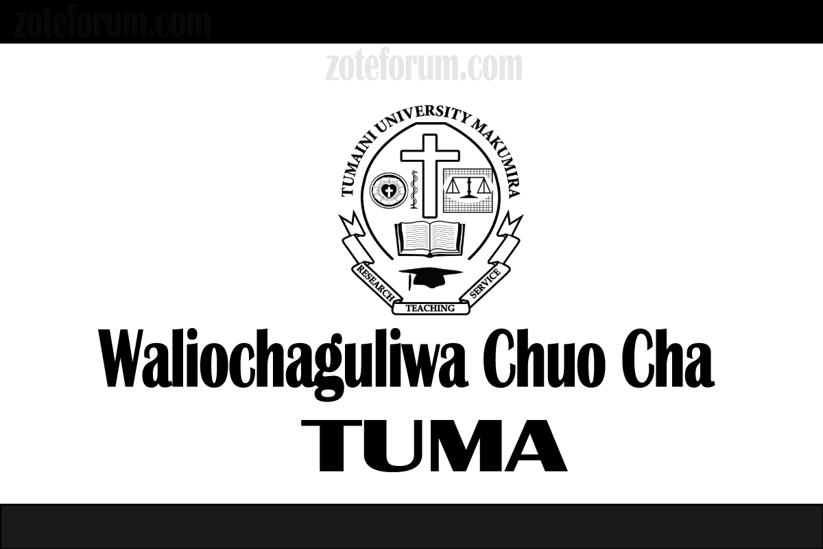TUMA Selected Applicants 2025/2026 (Majina Ya Waliochaguliwa Chuo Kikuu ...